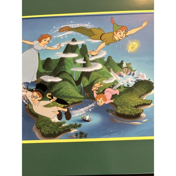 Disney | Art | Rare Disney Walt Disney Peter Pan Lithograph Portfolio ...